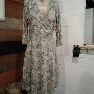Gilli | Dresses | Gilli Faux Wrap Dress M | Poshmark